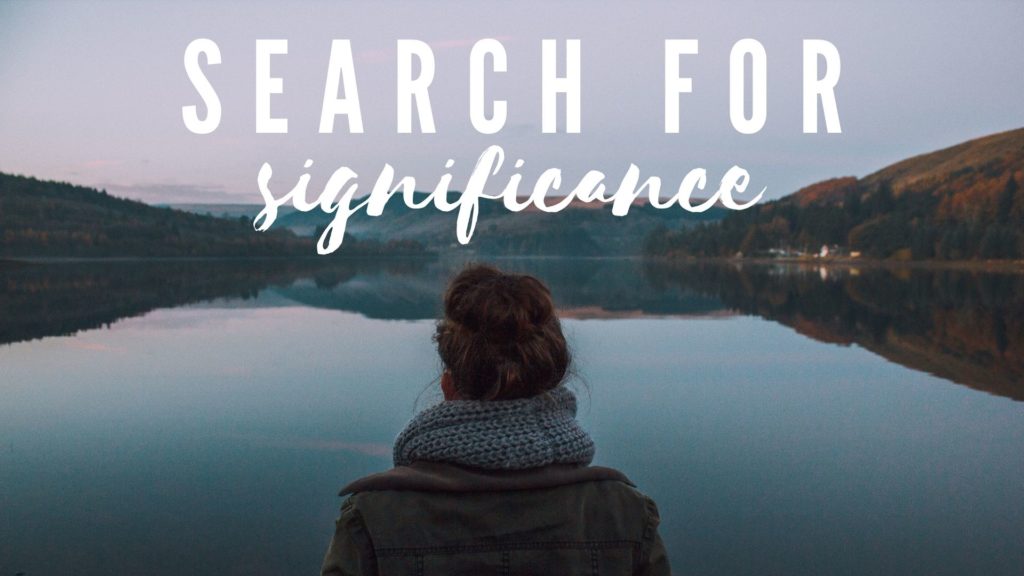 Search for Significance (Girls Series) - pursueGOD.org